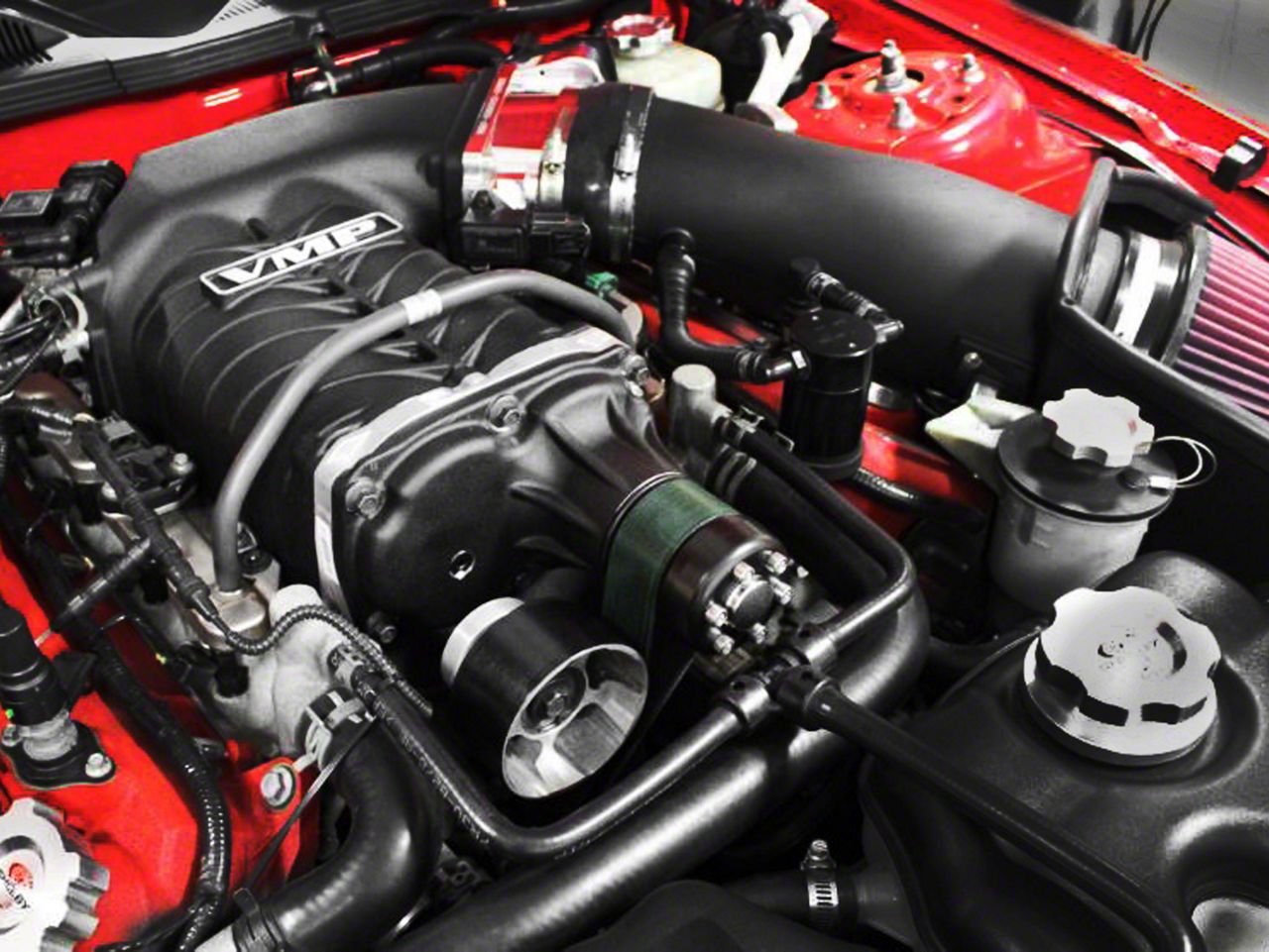 VMP Mustang GEN II 2.3L TVS Supercharger Head Unit Upgrade 393675 (11 ...