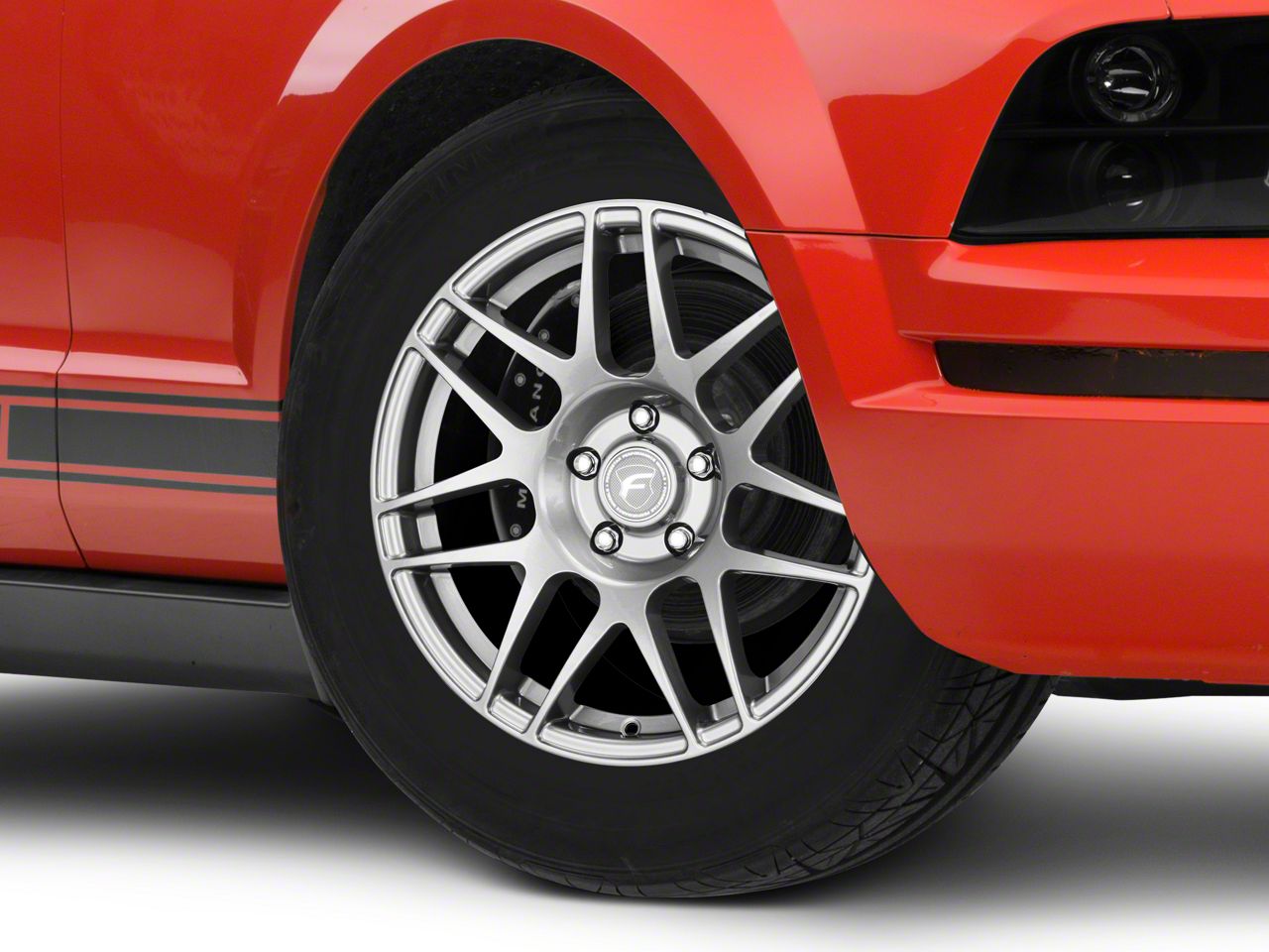 Forgestar Mustang F14 Drag Edition Gunmetal Wheel - 17x4.5 ...