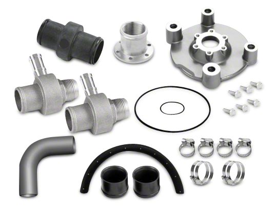 Mustang Electric Water Pump Header Adapter Kit (11-17 Mustang GT ...