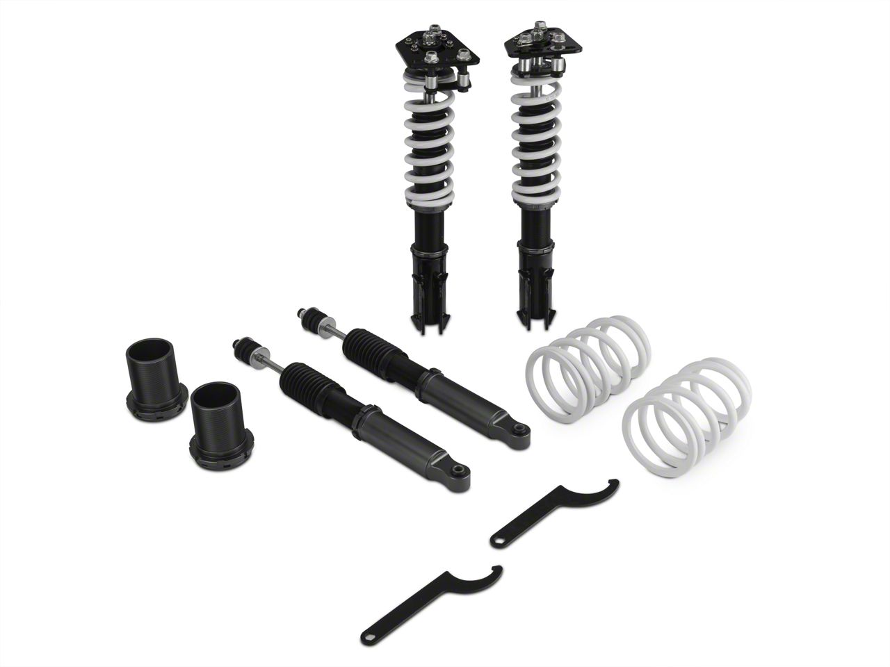 SR Performance Mustang V2 Height and Damping Adjustable Coil-Over Kit ...