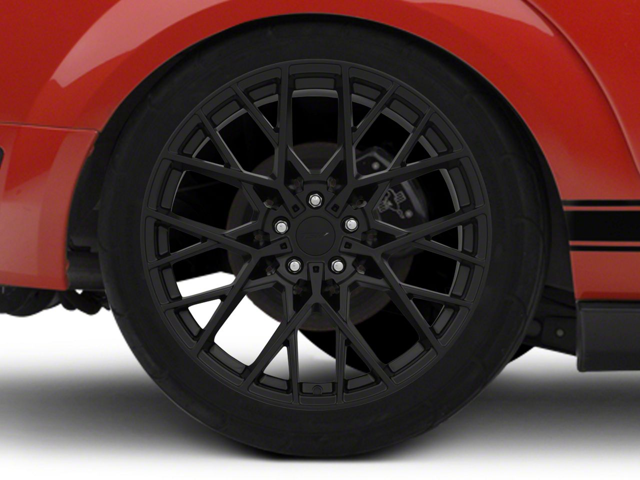 TSW Mustang Sebring Matte Black Wheel; Rear Only; 20x10 ...