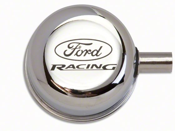 Ford Performance Mustang Breather Cap with Ford Racing Logo; Closed ...