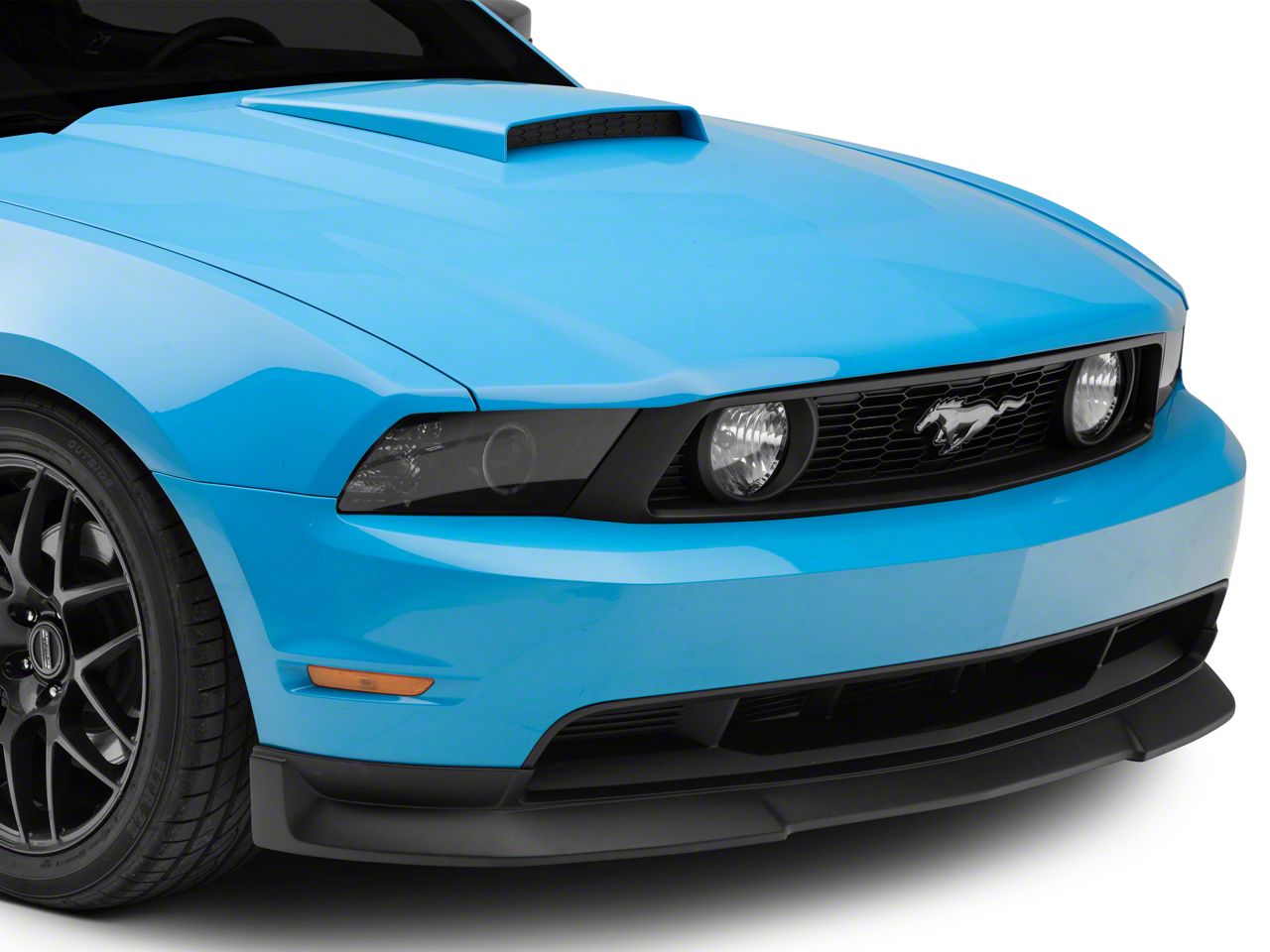 Cervini's Mustang Type II Chin Spoiler; Fine Textured Black 4395 - FTB ...