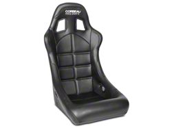 Corbeau Mustang FX1 Pro Racing Seat - Black 29501P (79-17 All) - Free ...