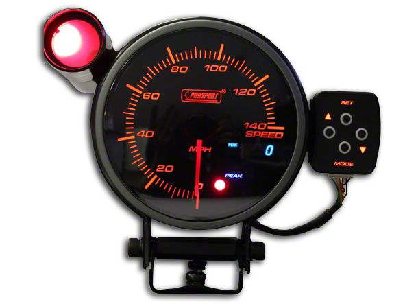 Prosport Toyota 4-Runner 95mm Electronic Speedometer; 0-140 MPH ...