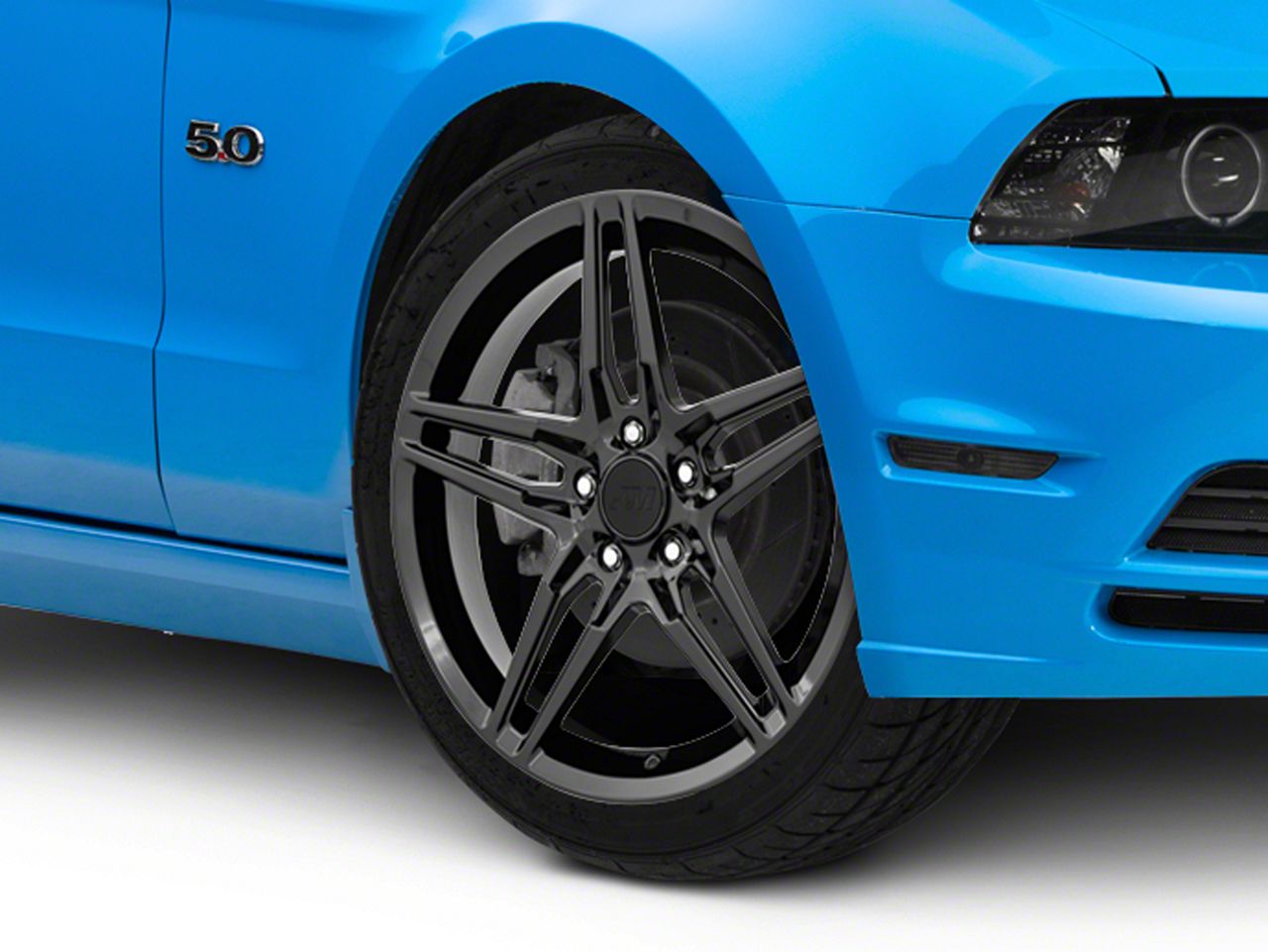 Mustang 2018 Mustang Style Gloss Black Wheel; 20x9 (10-14 Mustang ...