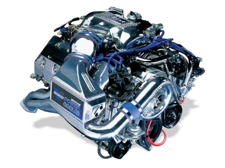 Vortech Mustang V-3 Si-Trim Supercharger Kit w/ Charge Cooler - Satin ...