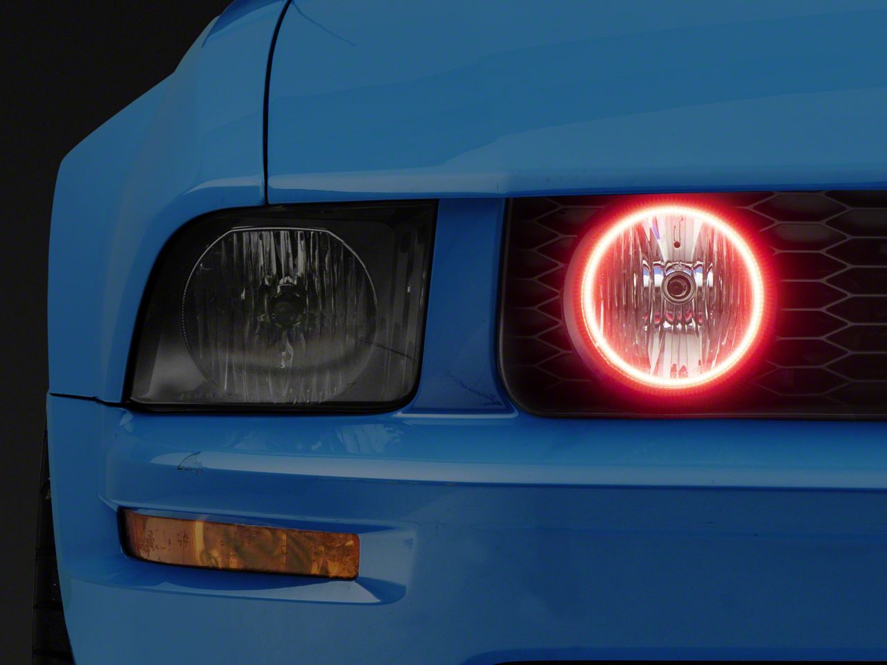 Oracle Mustang LED Halo Fog Light Conversion Kit 403330 (05-09 Mustang ...