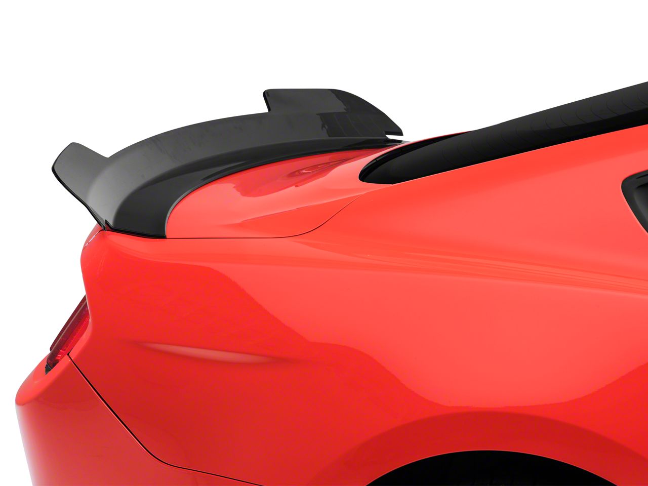 MP Concepts Mustang Blade Rear Spoiler; Transparent Smoked 405751 (15 ...