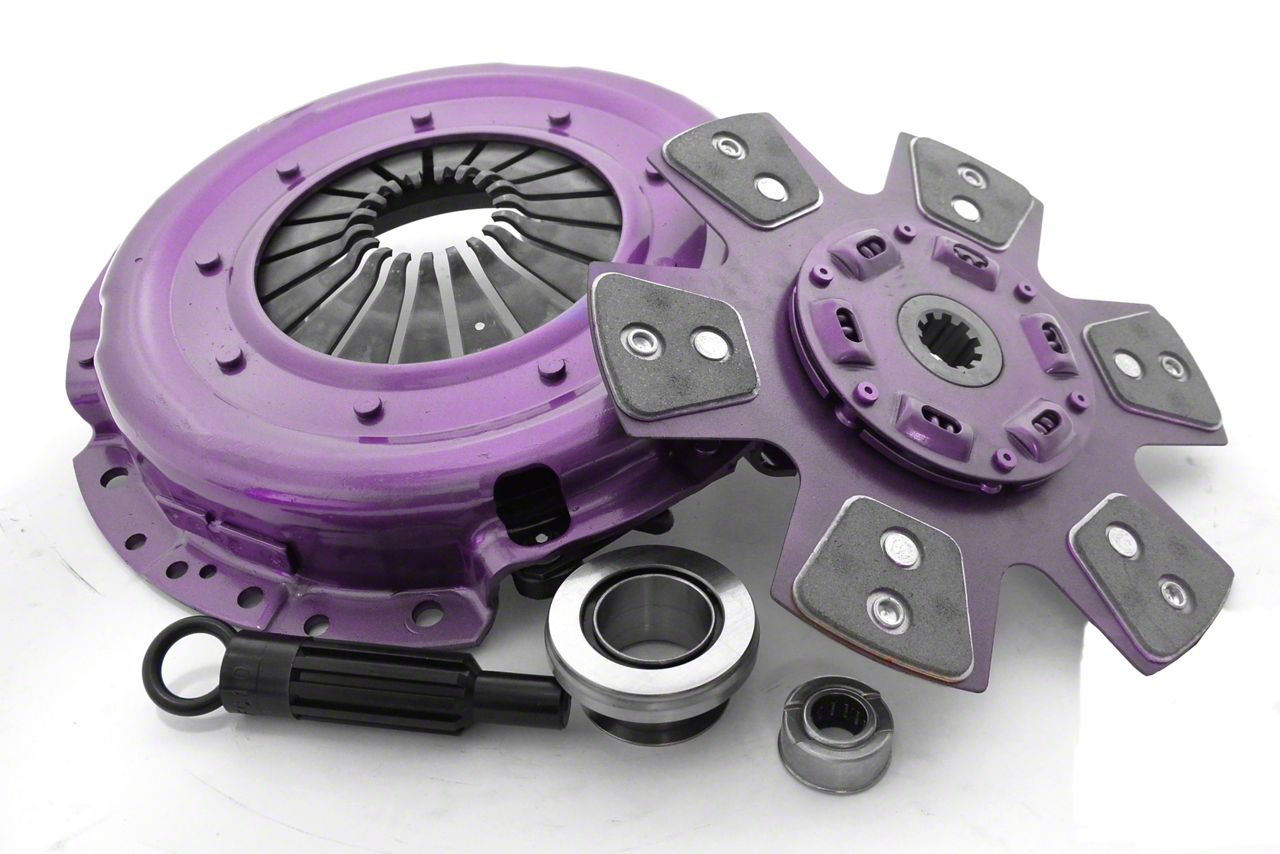 X-Clutch Mustang Stage 2 Sprung Ceramic Single Disc Clutch Kit; 10 ...