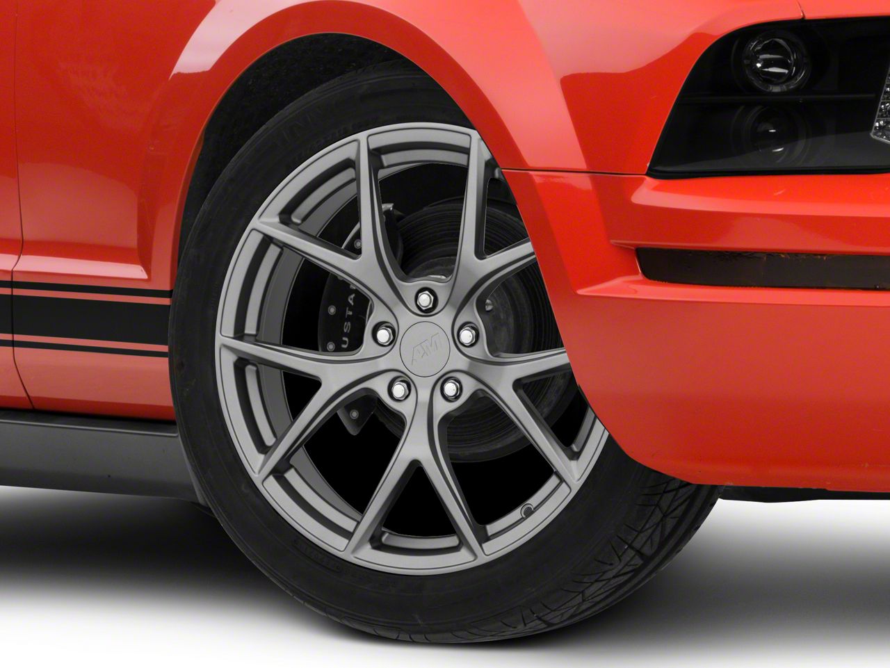 Mustang Performance Pack 2 Style Charcoal Wheel; 19x8.5 (05-09 Mustang ...
