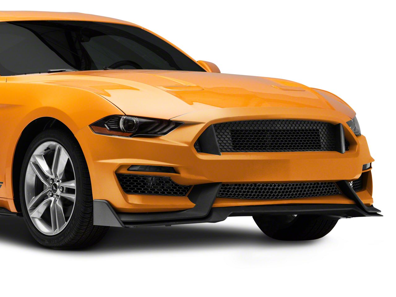 MP Concepts Mustang GT350 Style Front Bumper Replacement Chin Spoiler ...