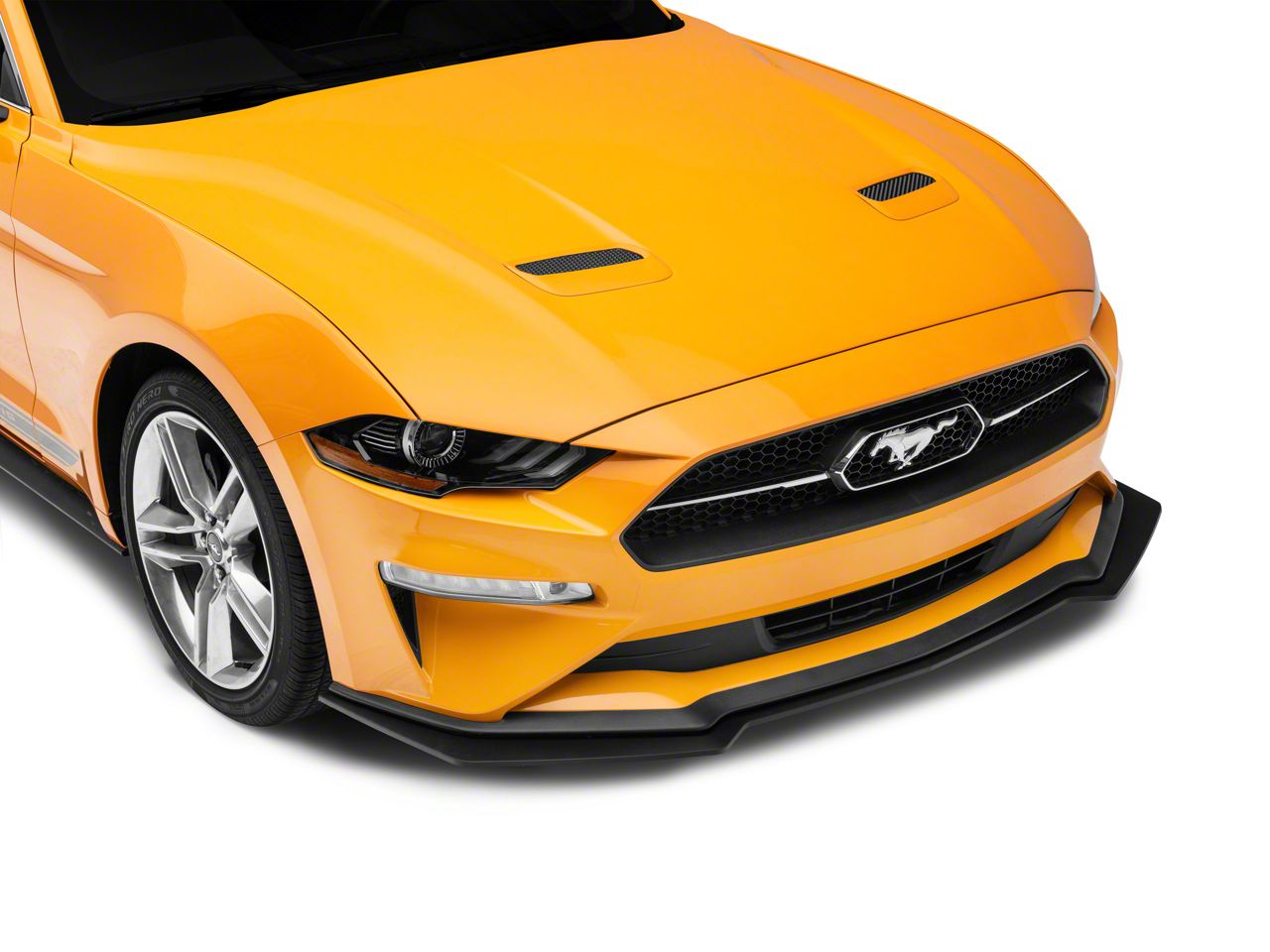 Mustang Performance Pack Style Front Splitter (18-22 Mustang EcoBoost ...