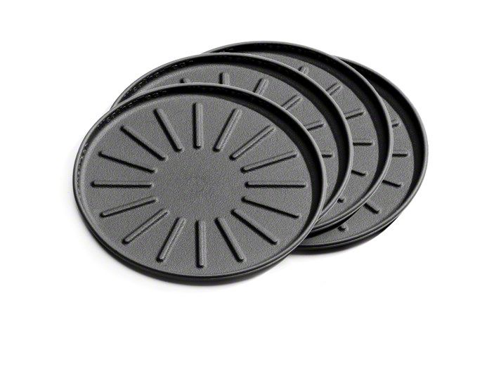 Weathertech Tacoma 4-Inch Round Coaster Set; Black 8A4CSTBK - Free Shipping