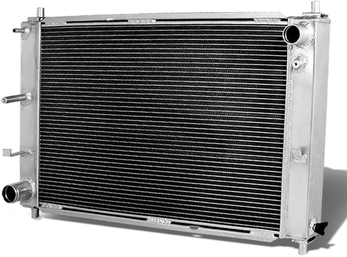 Mustang Full Aluminum Radiator; 3-Row (97-04 Mustang w/ Manual ...