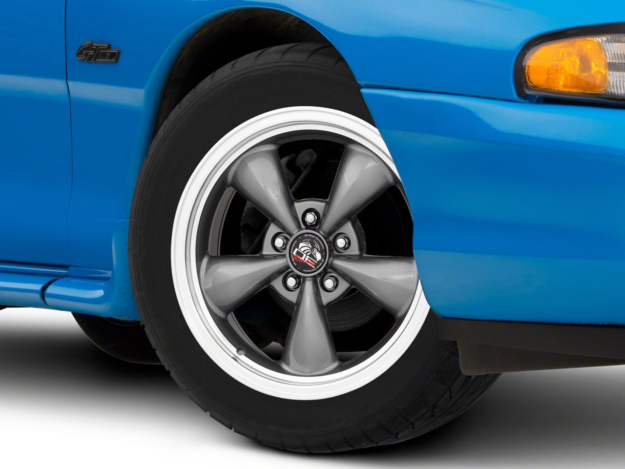 Copperhead Mustang Bullitt Style Anthracite Wheel; 17x9 8181826 (94-98 ...