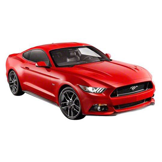 Mustang Ground Effects Kit; Unpainted (15-17 Mustang GT, EcoBoost, V6 ...