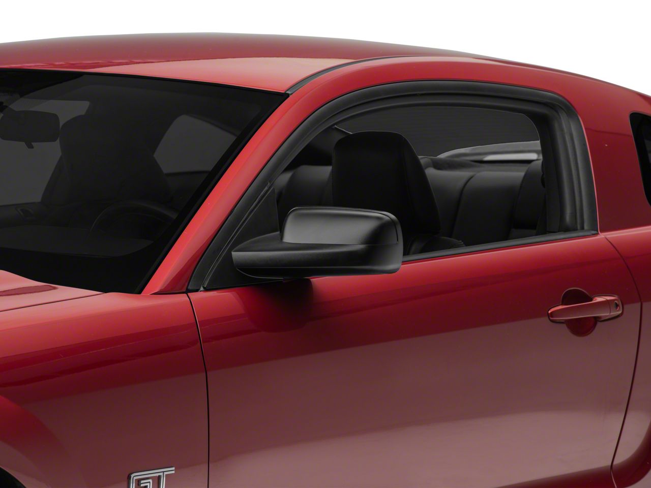 Mustang Powered Mirrors; Paint to Match Black (05-09 Mustang) - Free ...