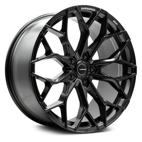 Superspeed Wheels Mustang RF07 Matte Black Wheel; 20x9 ...