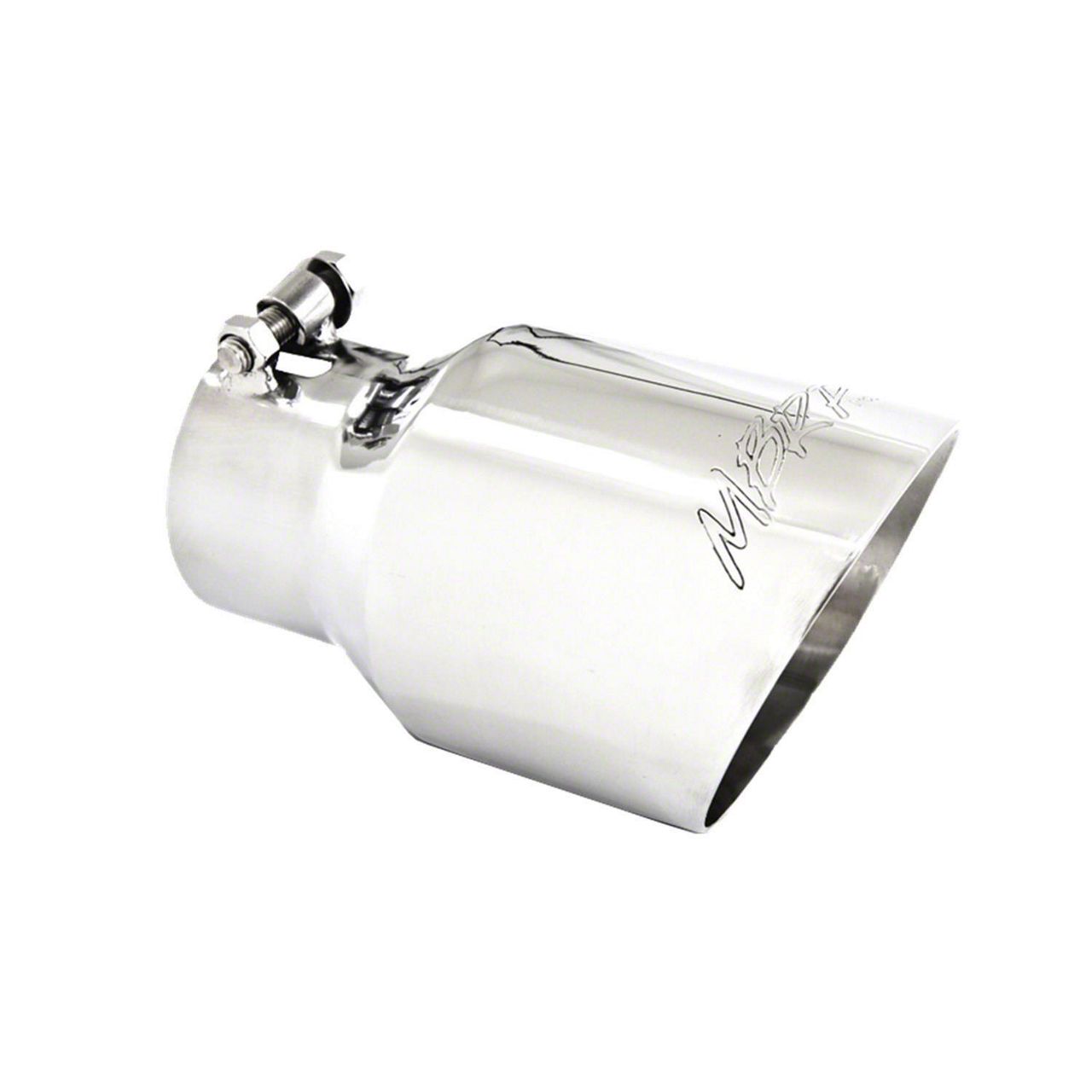 MBRP Toyota 4-Runner 4.50-Inch Dual Wall Angled Exhaust Tip; Polished ...