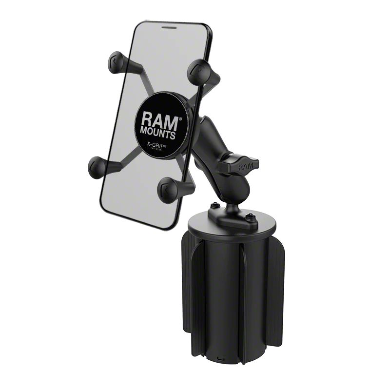 RAM Mounts Jeep Wrangler X-Grip Phone Mount with Ram Mounts-A-Can II ...