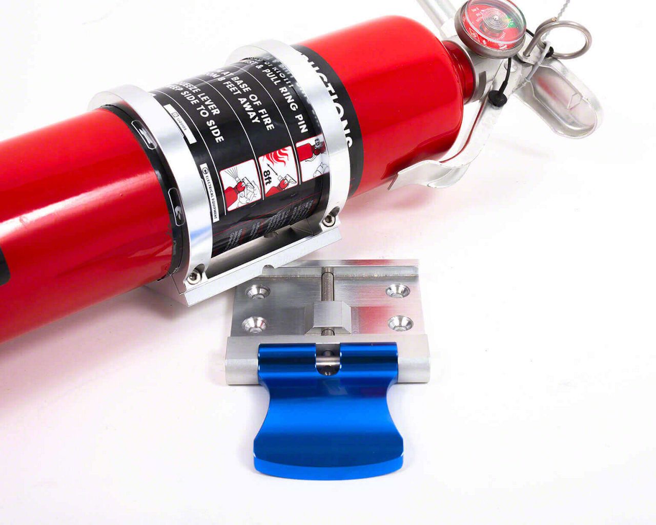 Titan Cam-Lock Fire Extinguisher Quick Release; 3-Inch Diameter; Red ...