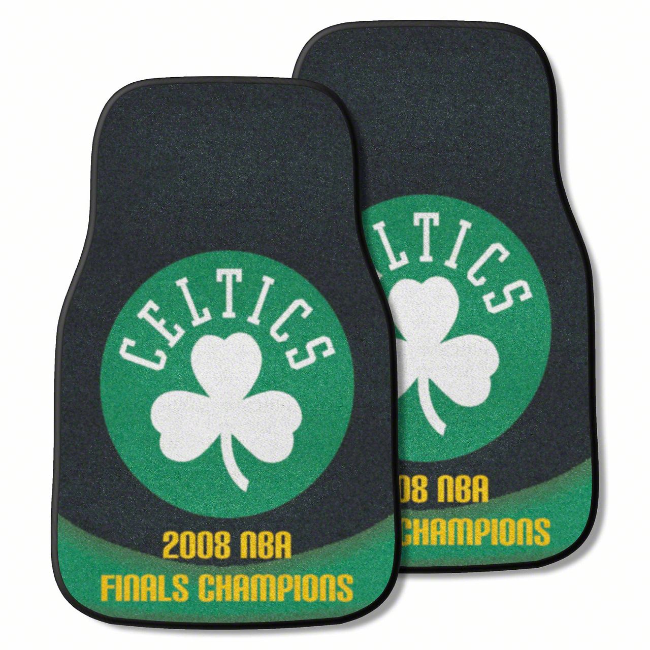 Tundra Carpet Front Floor Mats with Boston Celtics 2008 NBA Champions ...