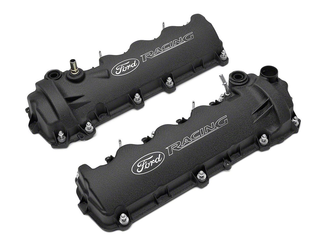 Ford Performance Mustang Laser Etched Valve Covers; Black M-6582 ...