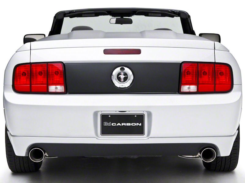 Mustang Dual Exhaust Rear Valance (05-09 Mustang V6) - Free Shipping
