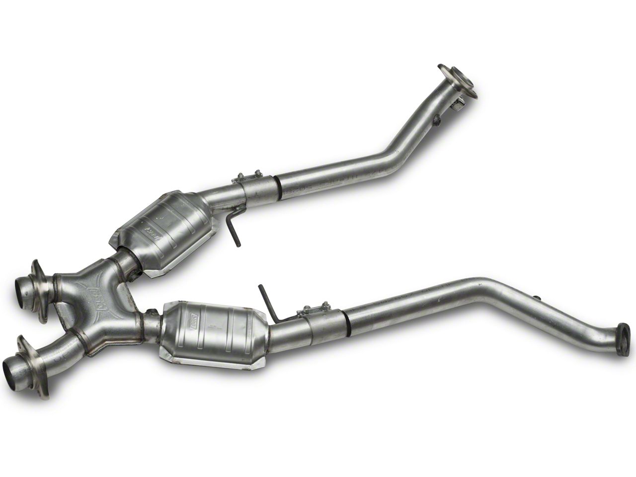 BBK Mustang Catted X-Pipe 1666 (96-98 Mustang GT) - Free Shipping