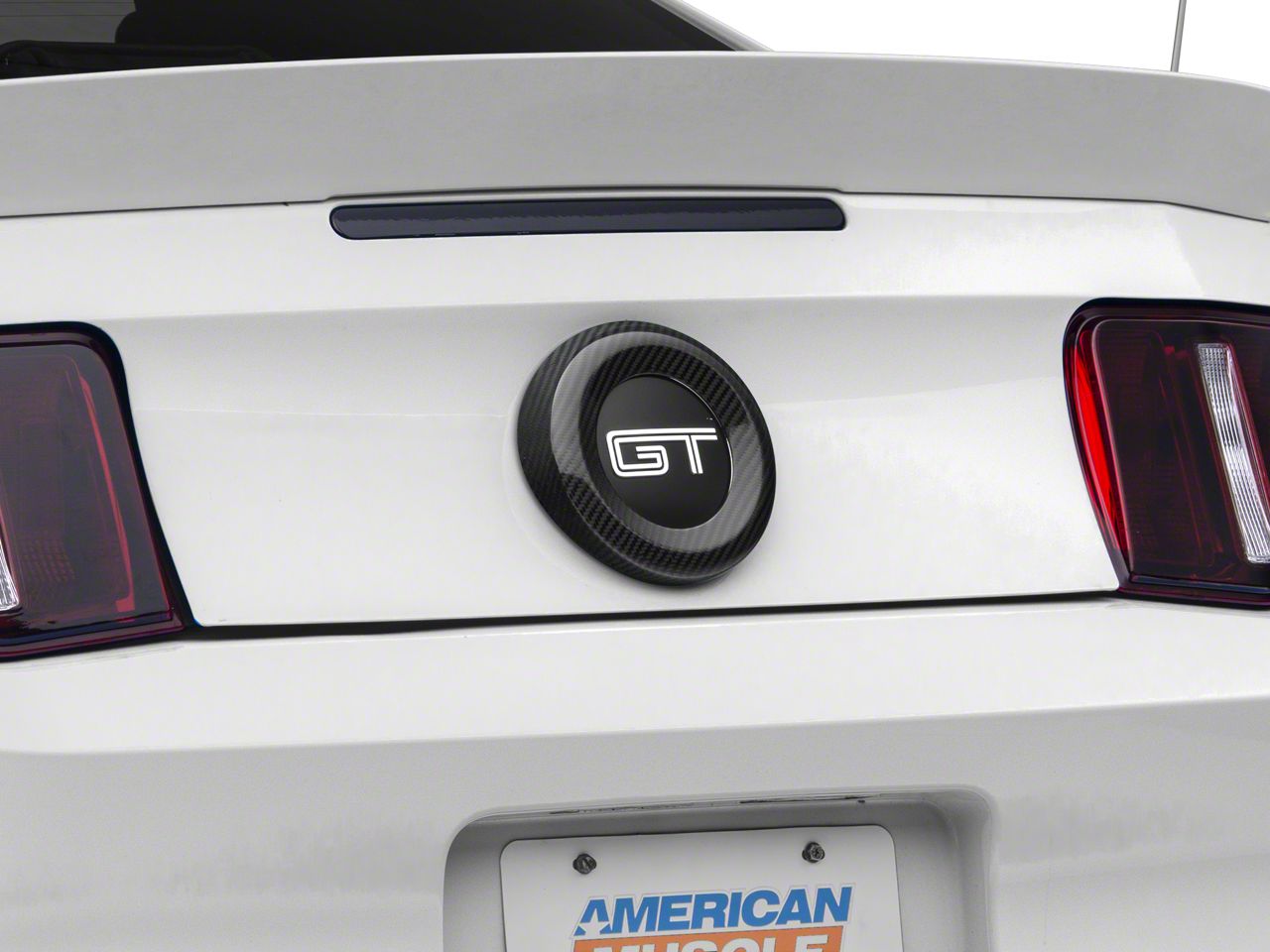 MMD Mustang Trunk Emblem Surround - Matte Black 41309 (10-12 All ...