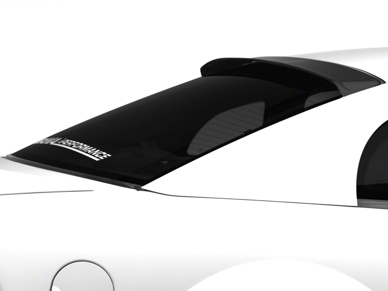 MMD Mustang Roof Spoiler; Matte Black 71335-99 (94-04 Mustang Coupe ...