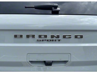 2021-2024 Ford Bronco Sport Stickers & Vinyl Decals | ExtremeTerrain