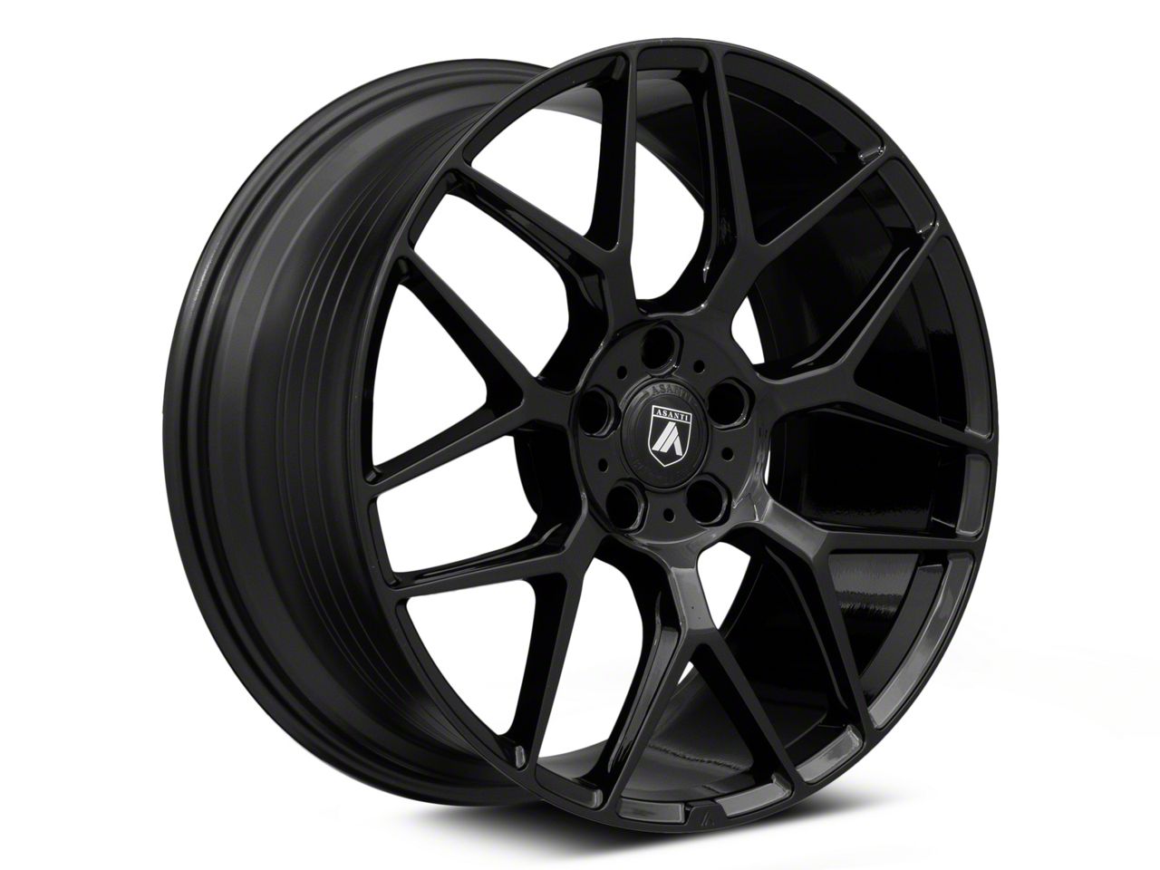 Asanti Camaro Dynasty Gloss Black Wheel; 20x8.5 ABL27-20855238BK (10-15 ...