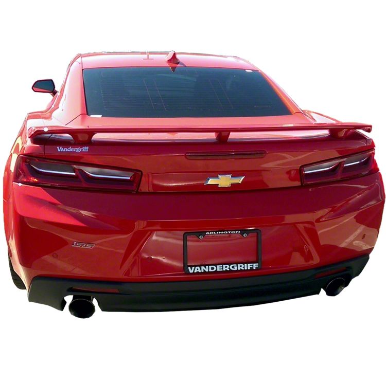 Camaro Factory Style 3-Post Rear Deck Spoiler; Pre-Painted (16-23 ...
