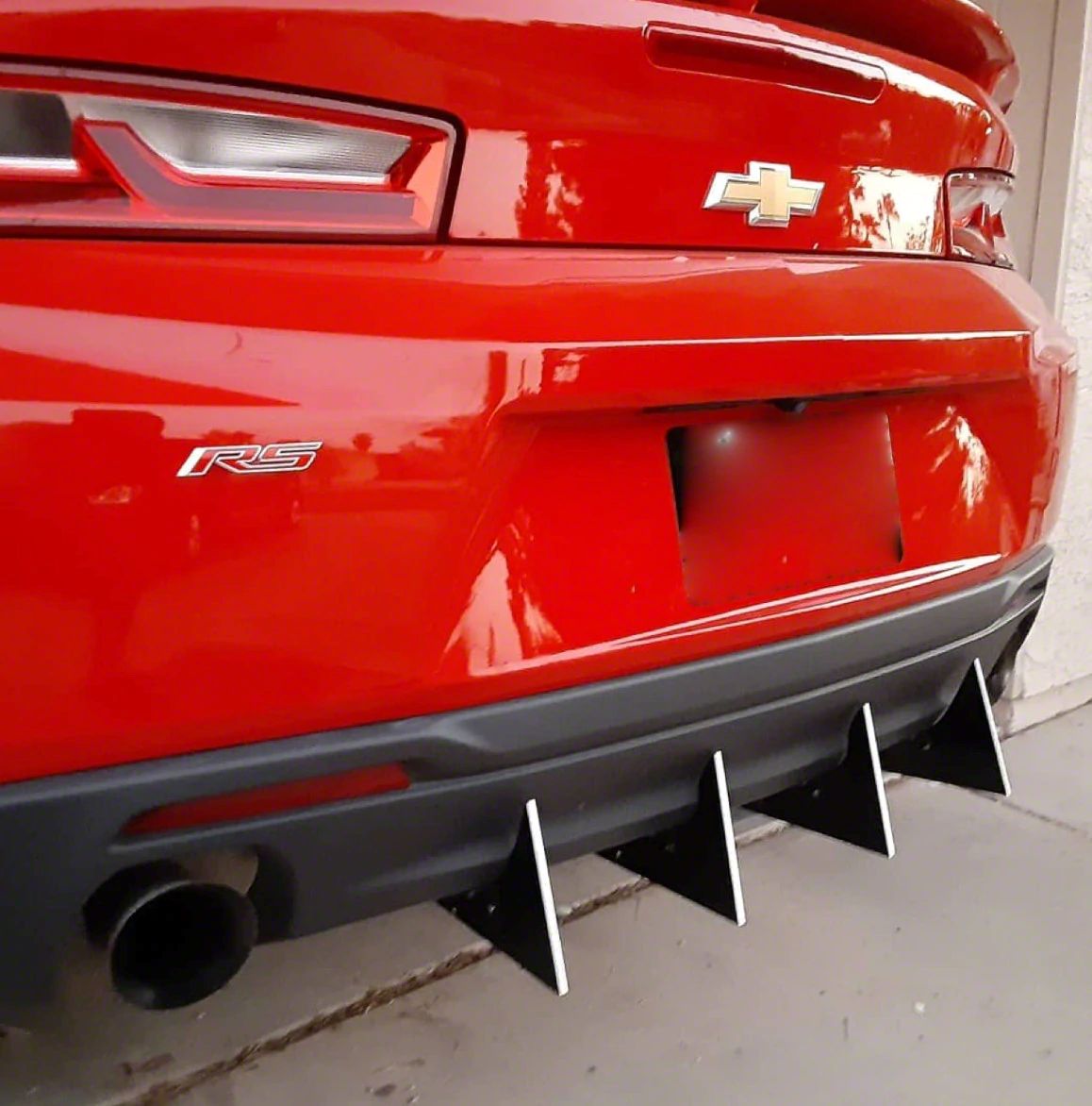 Authority Motorsport Camaro 4-Piece Dual Exhaust Rear Diffuser Kit ...