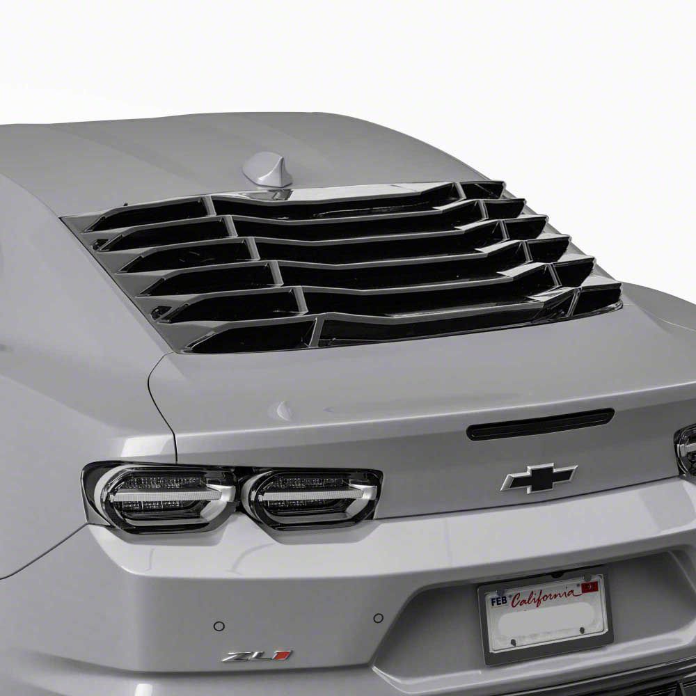 Camaro LV Style Rear Window Louvers (16-23 Camaro Coupe) - Free Shipping