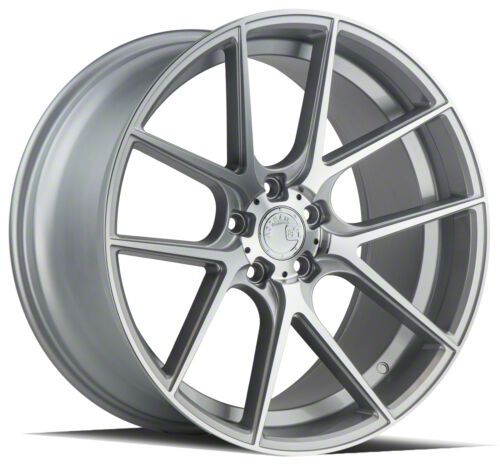 Aodhan Camaro AFF3 Gloss Silver Machined Wheel; 20x9 AFF3209512030SMF ...