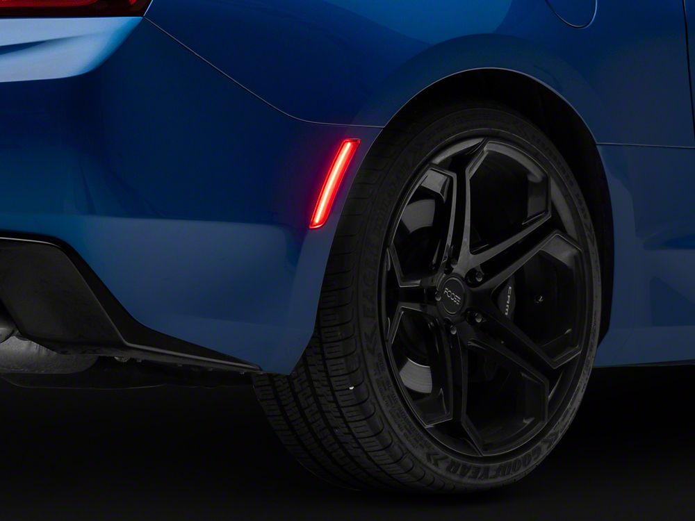 Raxiom Axial Series LED Front and Rear Side Markers; Clear Raxiom Axial Series LED Front and Rear Side Markers; Clear