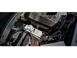 Camaro Plenum Cover; Satin/ Polished; Stainless (16-23 Camaro SS ...