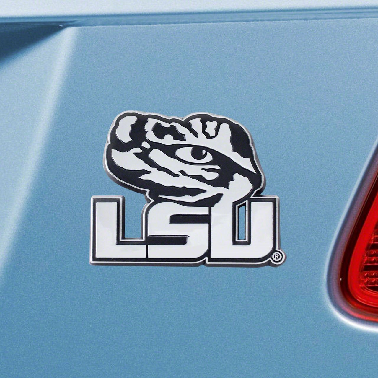 Jeep Gladiator LSU Emblem; Chrome (Universal; Some Adaptation May Be ...