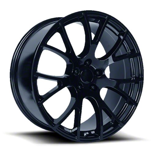 Performance Replicas Challenger PR161 Gloss Black Wheel; 22x9 161GB ...