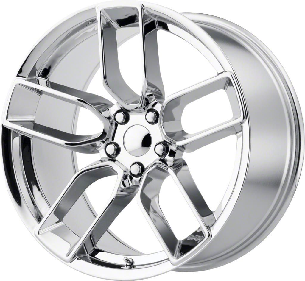 Performance Replicas Challenger PR179 Chrome Wheel; 20x9 179C-299020 ...