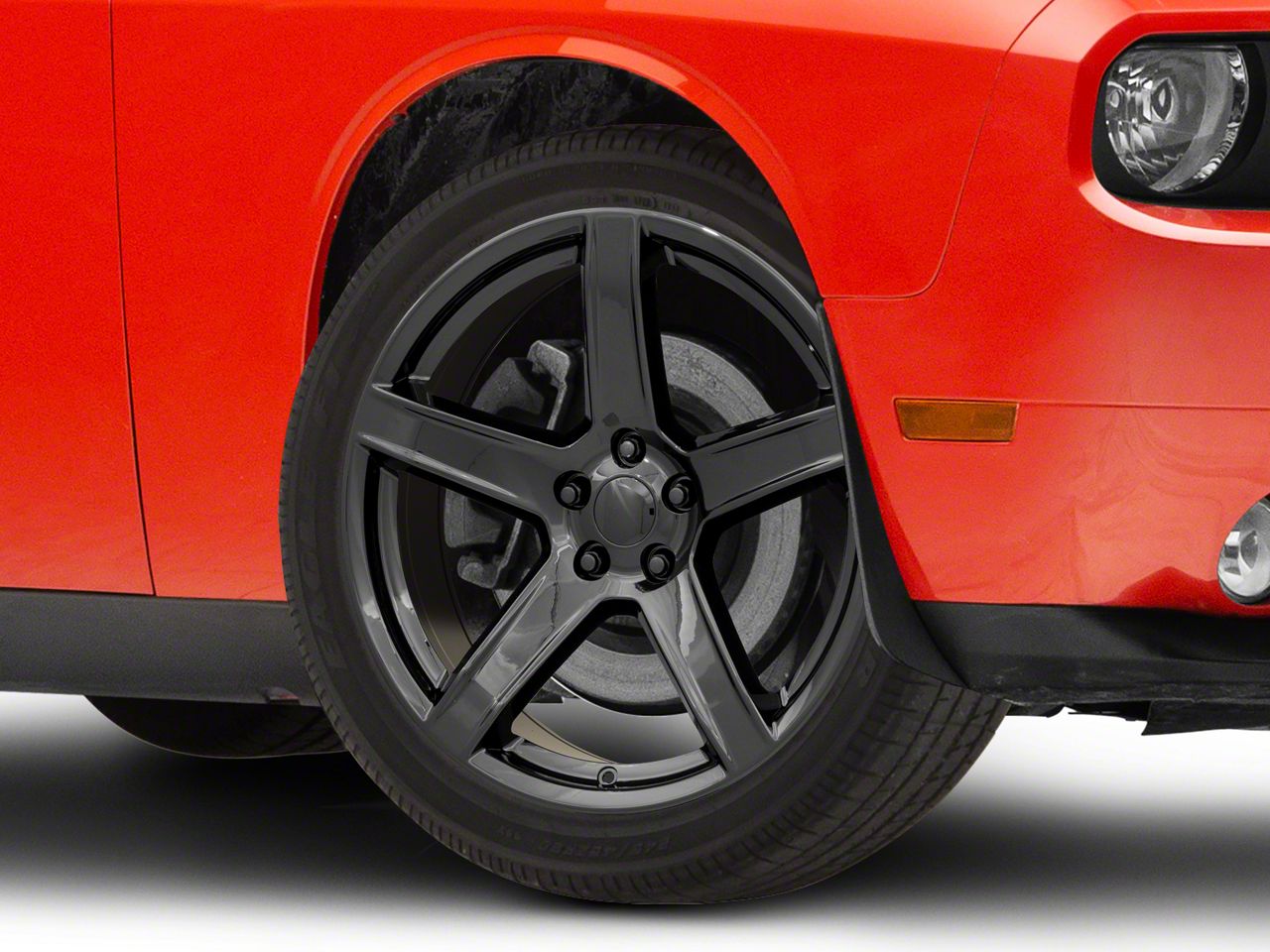 Performance Replicas Challenger PR209 Gloss Black Wheel; 20x9.5 209GB ...