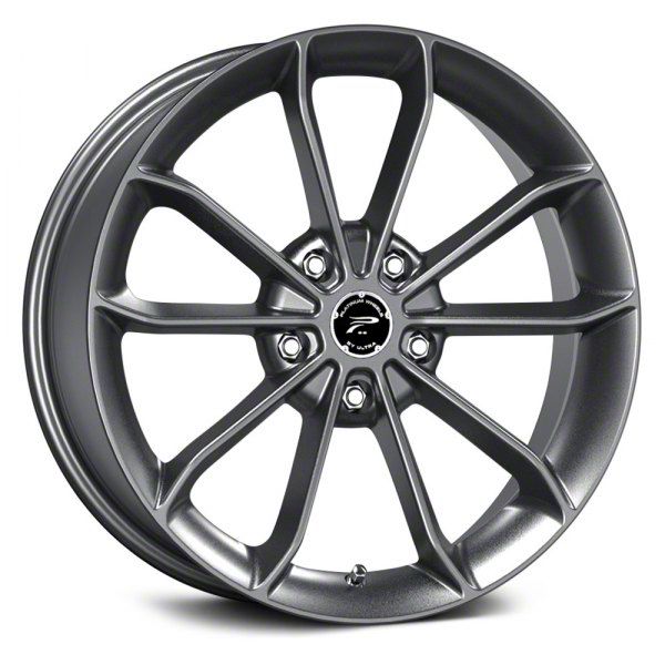 Platinum Charger Revelation Gloss Gunmetal Gray Wheel; 18x8 A243302 (06 ...