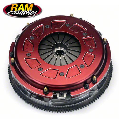 RAM Clutches Challenger Race Pro Street Organic Dual Disc Clutch Kit ...
