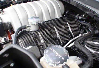 Black Ops Auto Works Jeep Grand Cherokee Engine Covers; Carbon Fiber ...