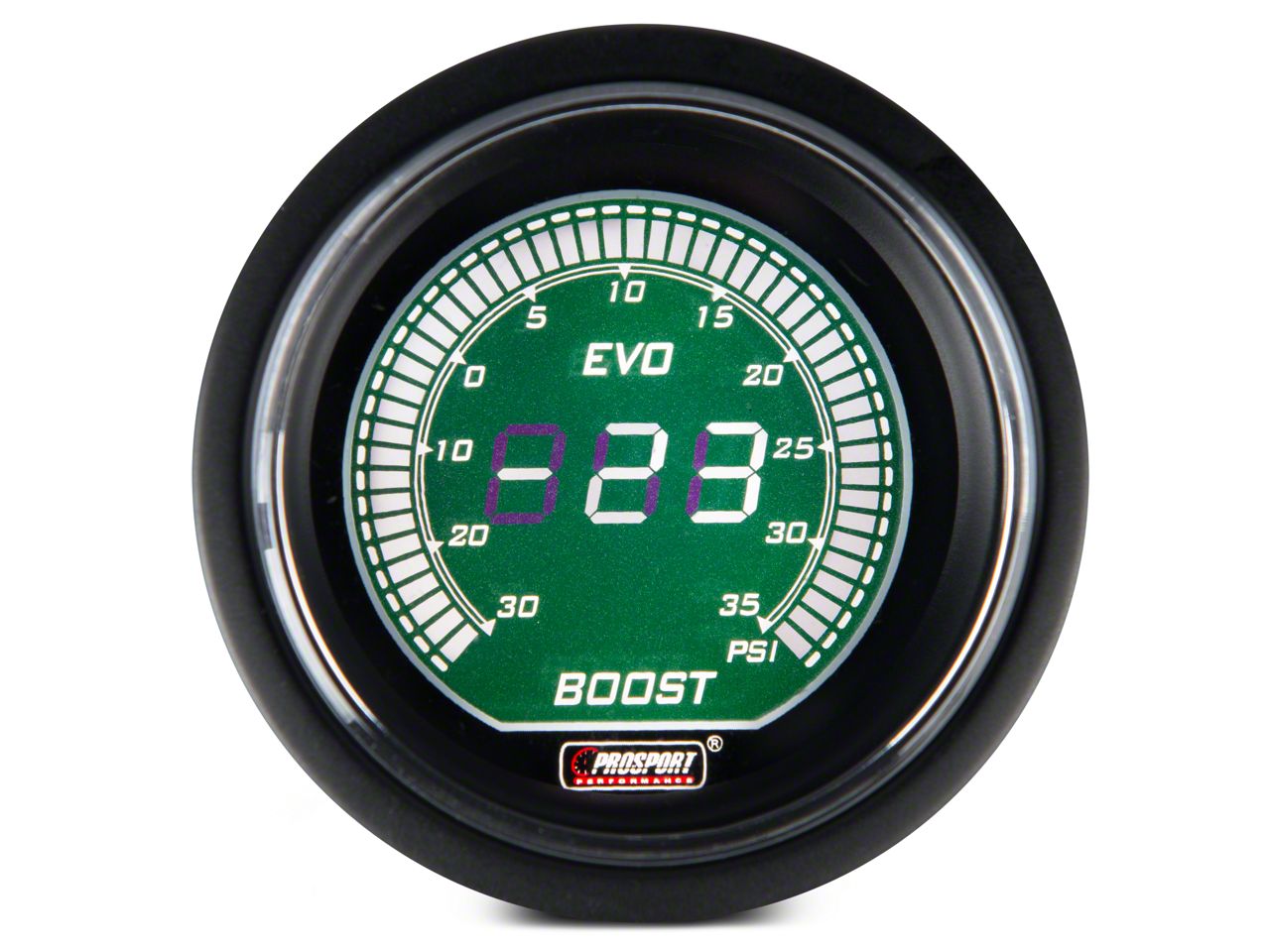 Prosport Charger 52mm EVO Series Digital Boost Gauge; Electrical; 35 ...