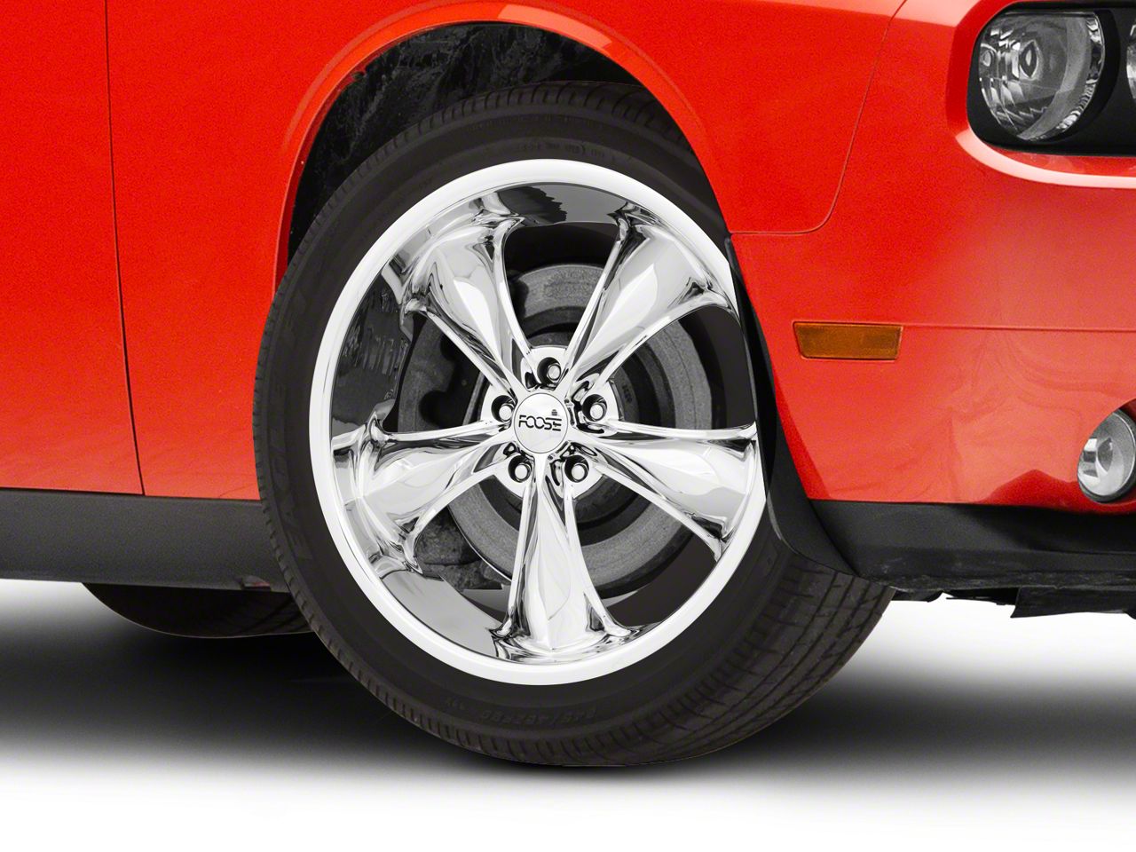 Foose Challenger Legend Chrome Wheel; 20x8.5 F105208590+07 (08-22 RWD ...