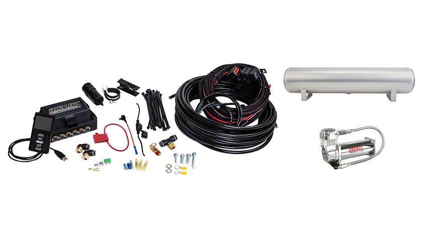 Air Lift Challenger 3P Complete Air Suspension Kit; 1/4-Inch Lines ...
